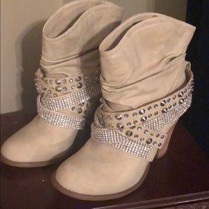 Not Rated | Shoes | Rhinestone Boots | Poshmark